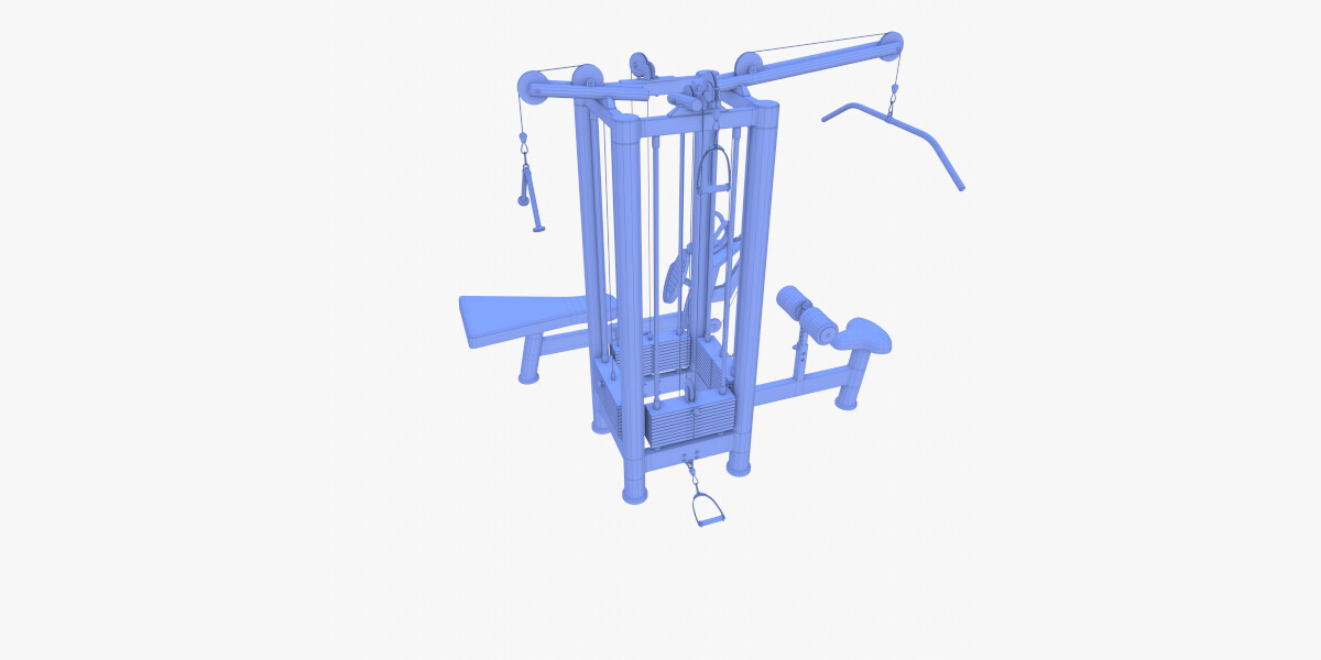 ArtStation - 4 Multi station jungle machine v1 | Game Assets