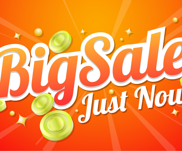 ArtStation - 3D Big Sale discount template banner for product sale, EPS ...