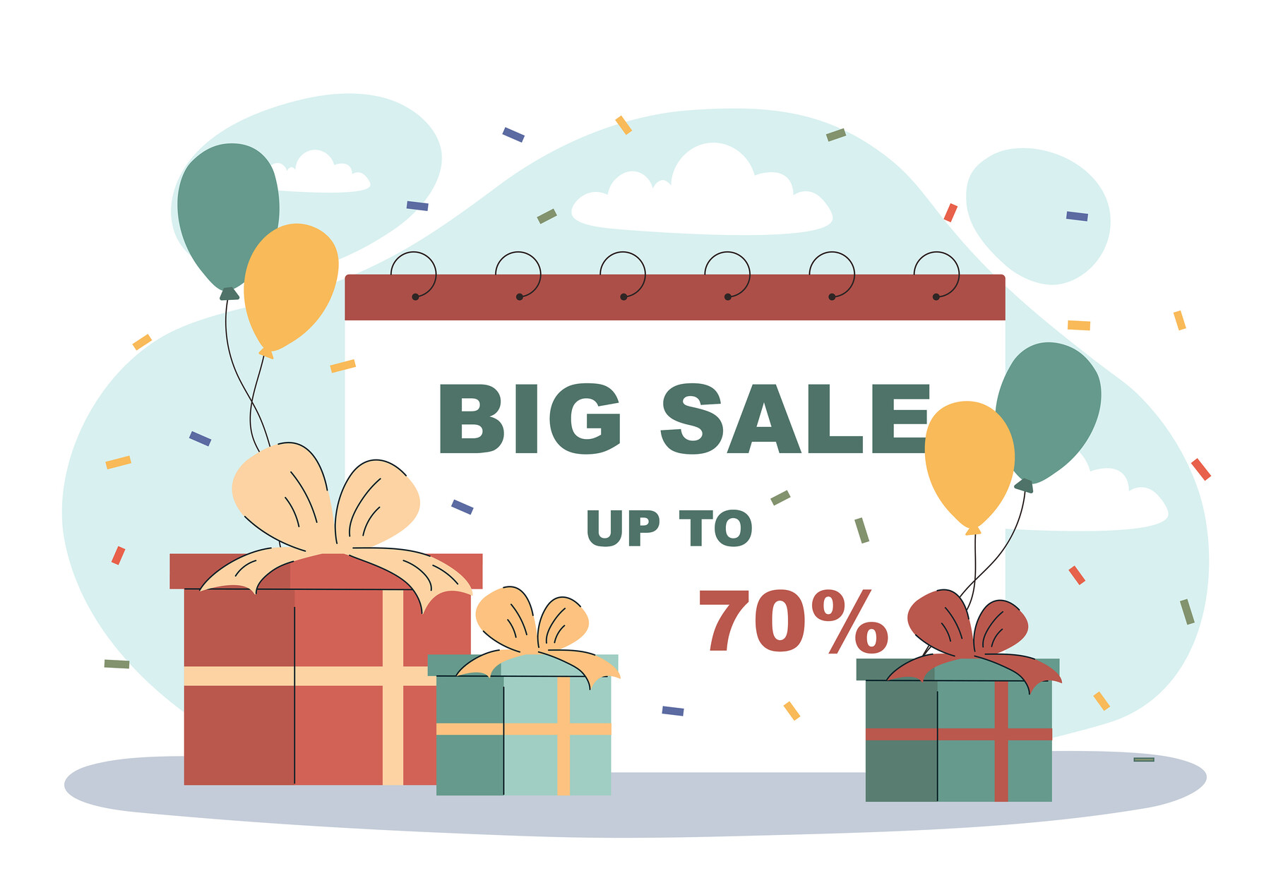 ArtStation - 3D Big Sale discount template banner for product sale, EPS ...