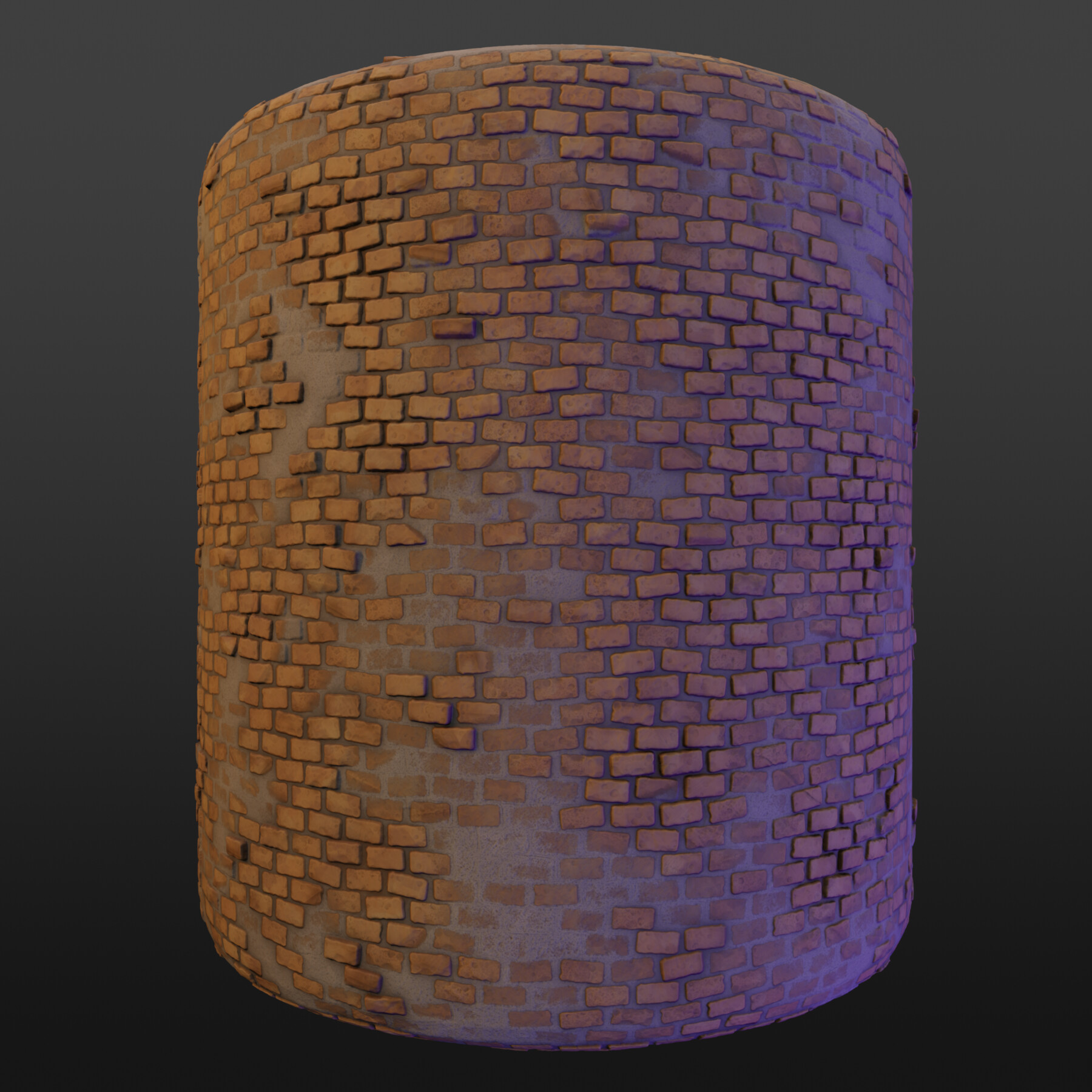 ArtStation - Stylized Brick Material | Game Assets