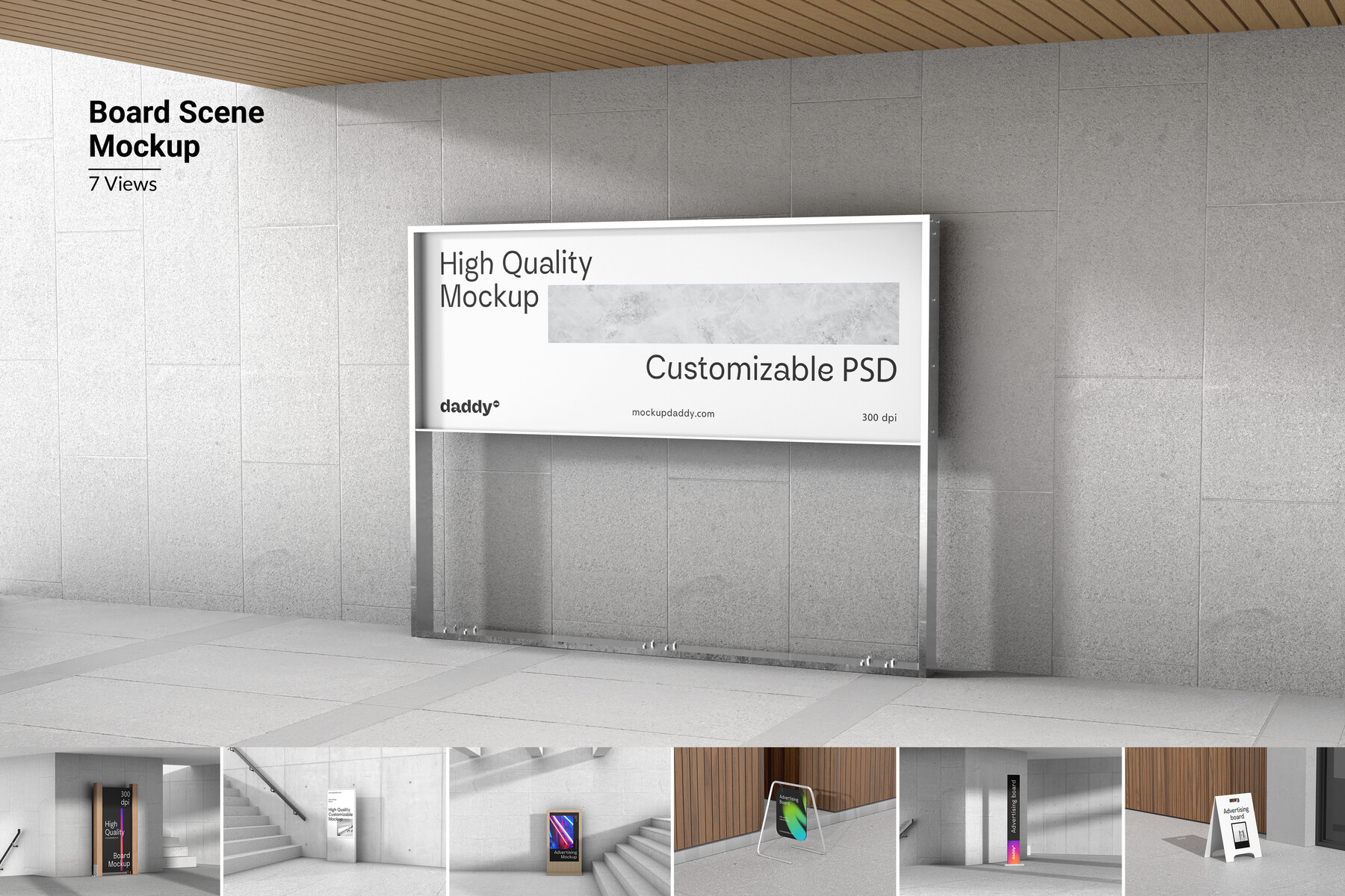 ArtStation - Advertisements Boards Mockup | Artworks