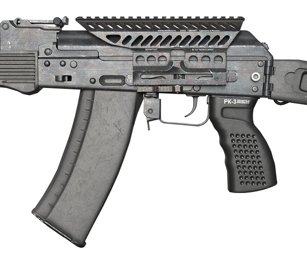 ArtStation - MILITARY Zenitco RK-3 Grip for AK platforms | Game Assets
