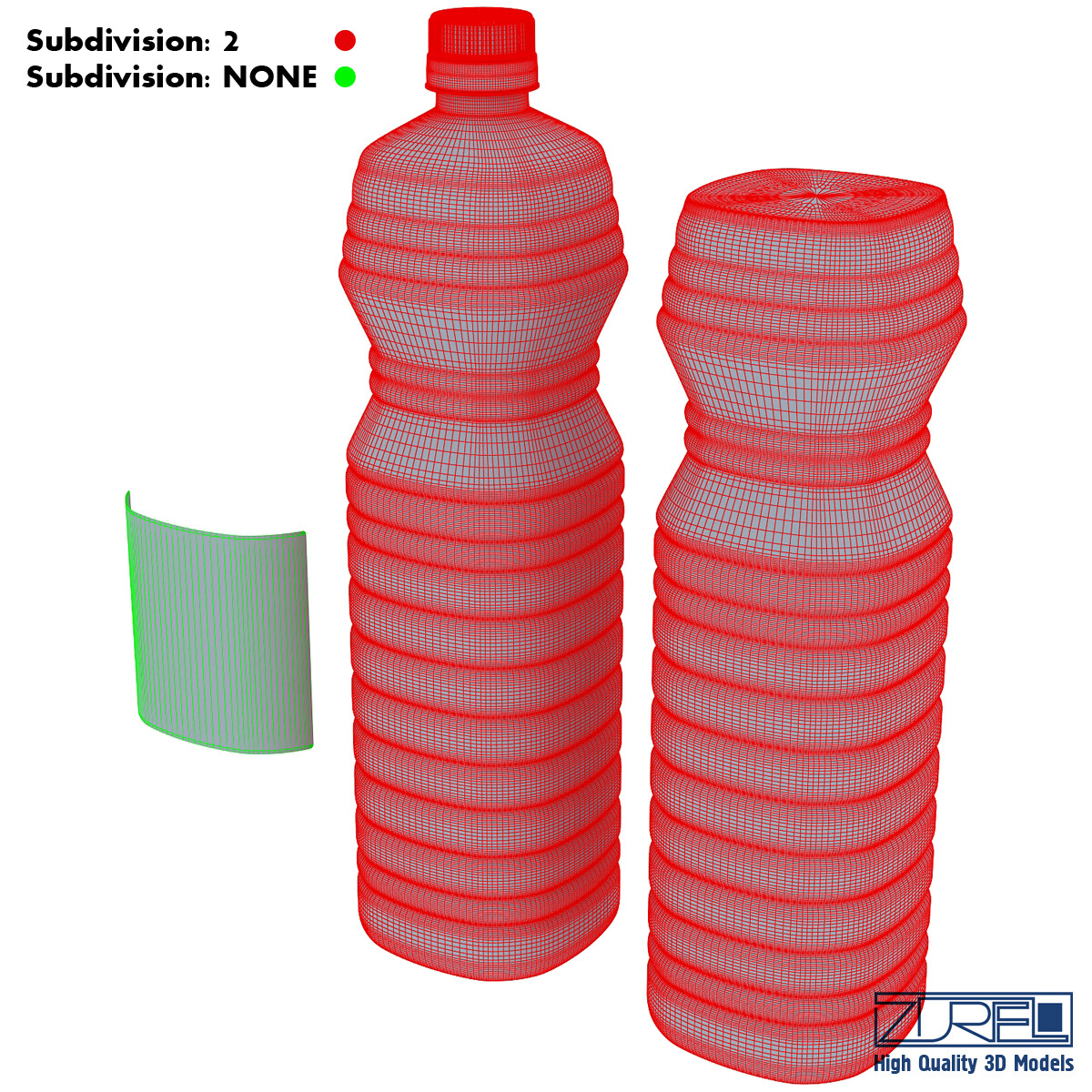 ArtStation - Oil Bottle 2 Liter | Resources