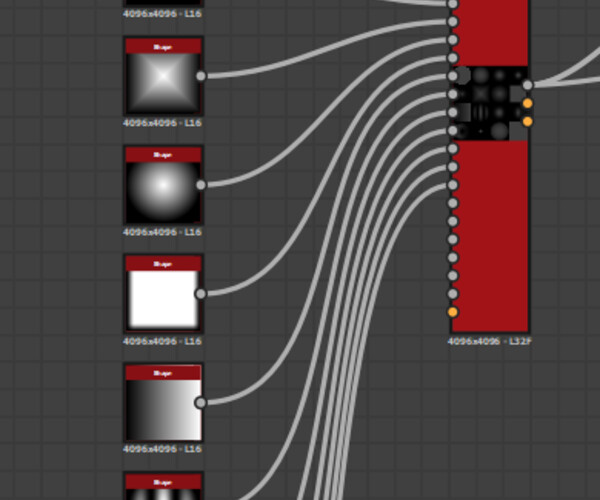 Artstation 16 Input Shape Splatter For Substance Designer Resources