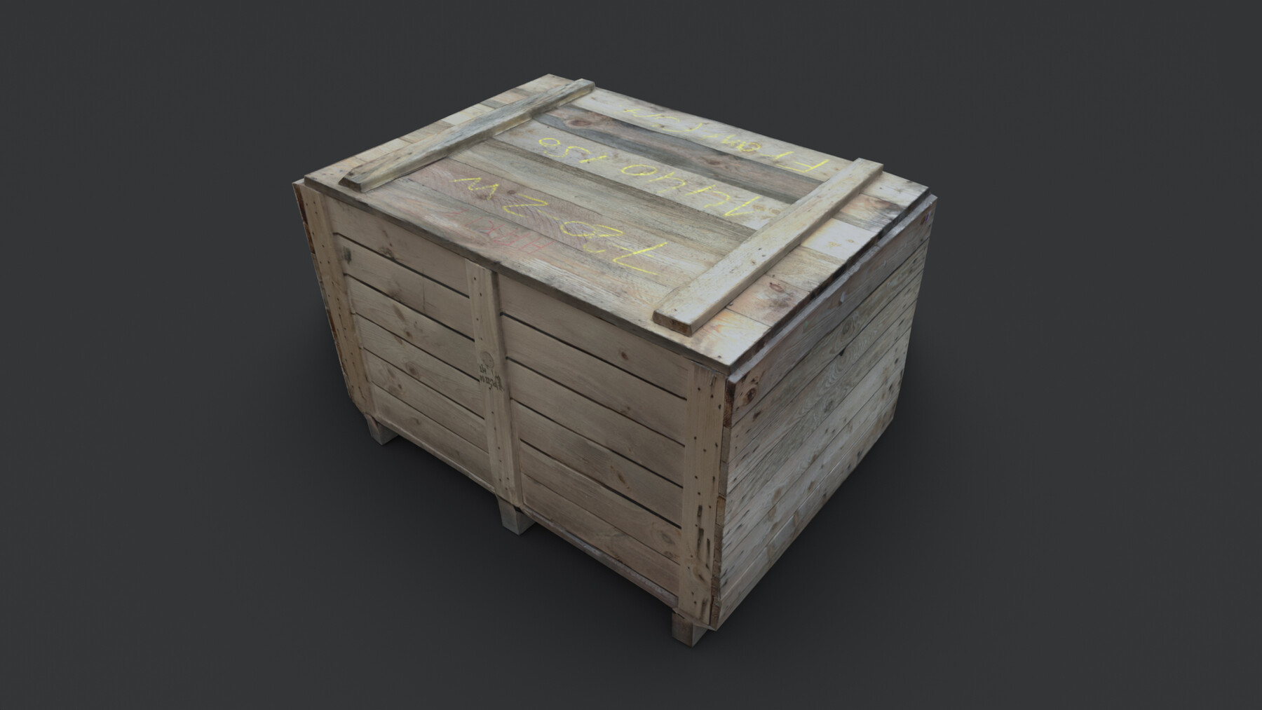 ArtStation - wooden box 2 | Game Assets