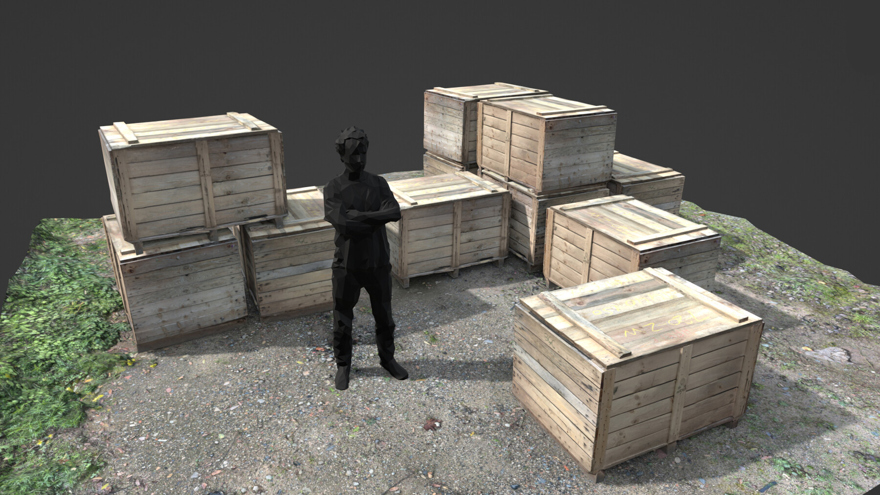 ArtStation - wooden box 2 | Game Assets