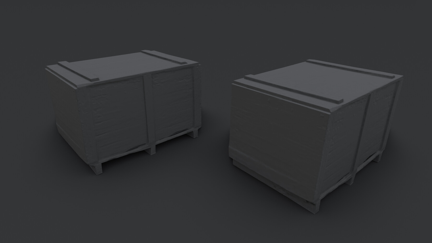 ArtStation - wooden box 2 | Game Assets