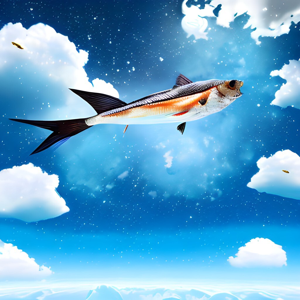 ArtStation - Fish in the sky | Artworks