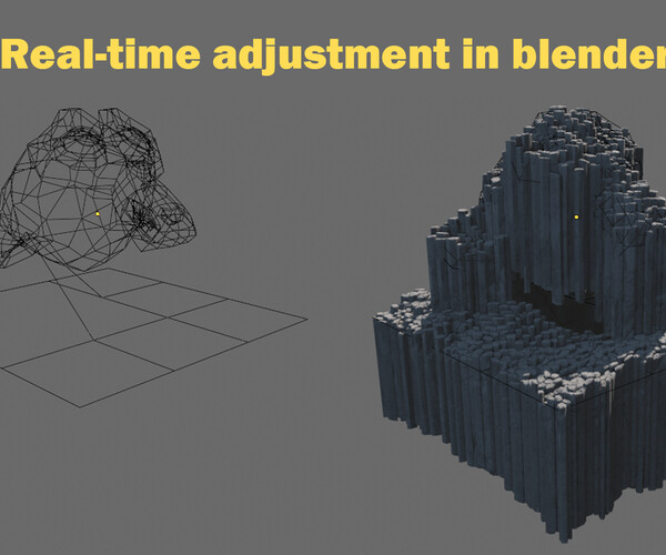 ArtStation - Procedural Basalt Terrain for Blender | Resources