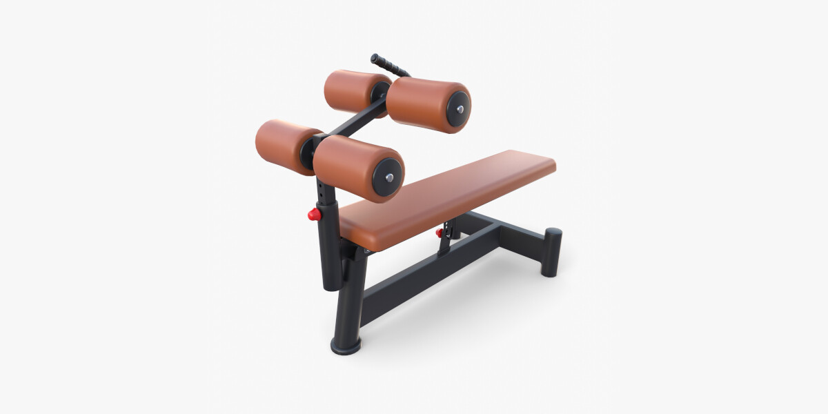 ArtStation - Adjustable crunch bench | Game Assets