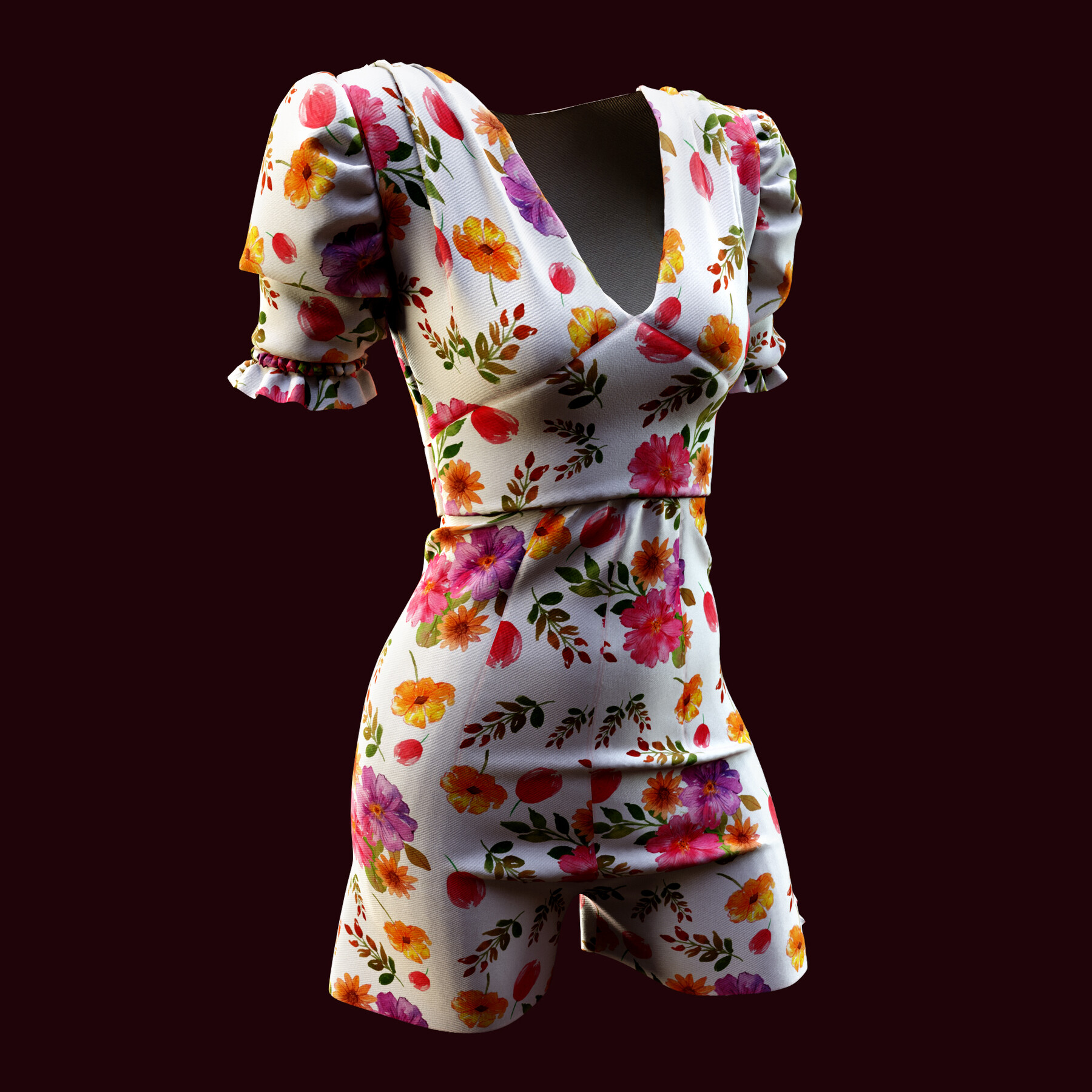 ArtStation - Summer Dress NO.2, Marvelous Designer, Projects Files ...