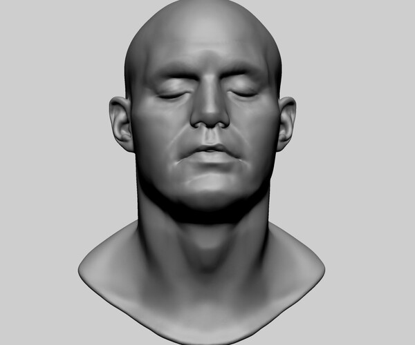 ArtStation - Base Male Head C | Resources