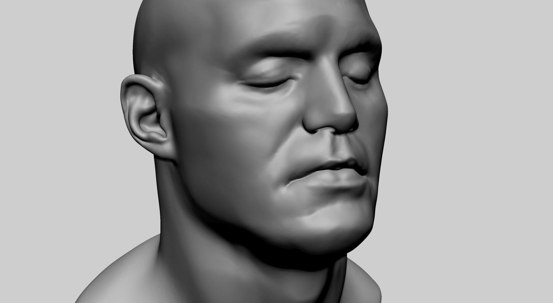 ArtStation - Base Male Head C | Resources