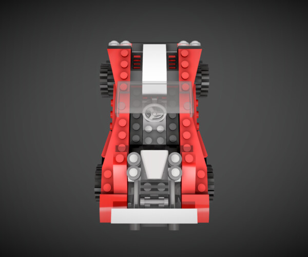 ArtStation - Lego Sport Car | Game Assets