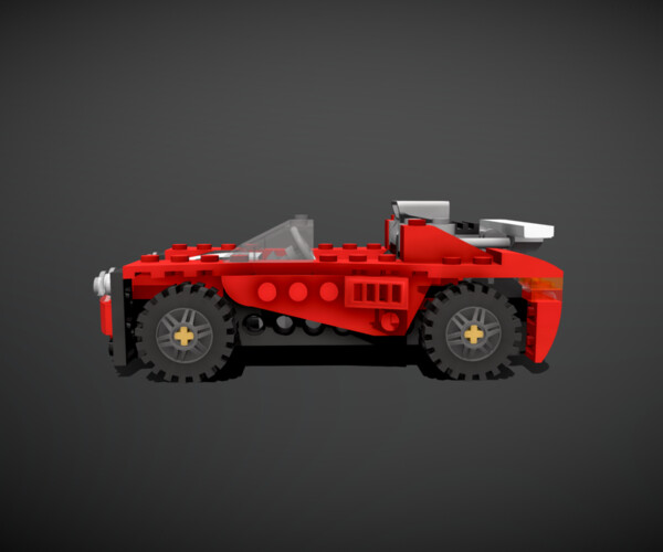 ArtStation - Lego Sport Car | Game Assets
