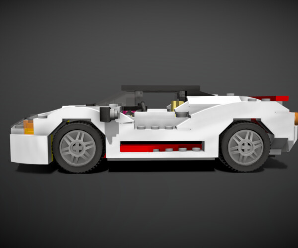 ArtStation - Lego Highway Speedster Car | Game Assets