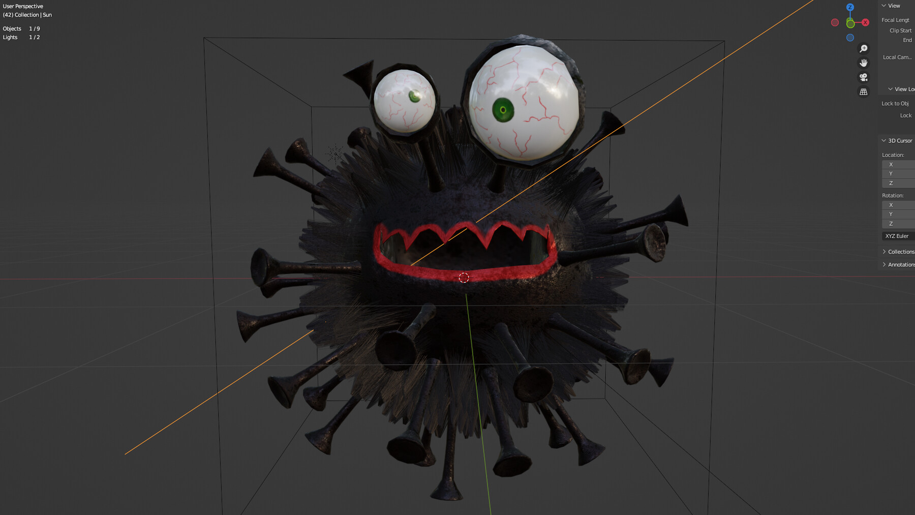 ArtStation - microbe 4 | Game Assets