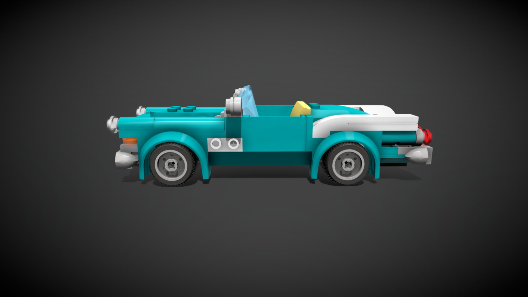 ArtStation - Lego Vintage Car | Game Assets