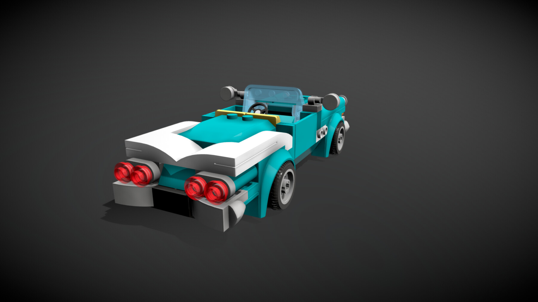 ArtStation - Lego Vintage Car | Game Assets