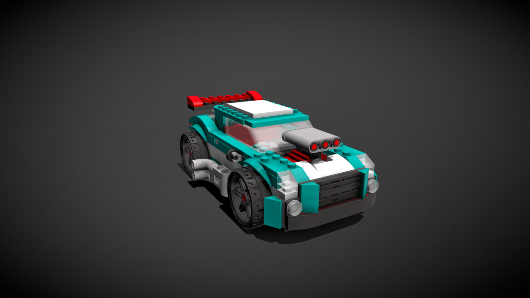 ArtStation - Lego Street Racer Car | Game Assets