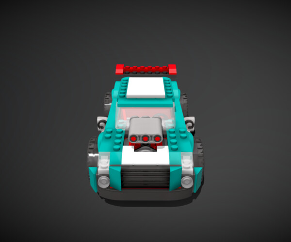 ArtStation - Lego Street Racer Car | Game Assets