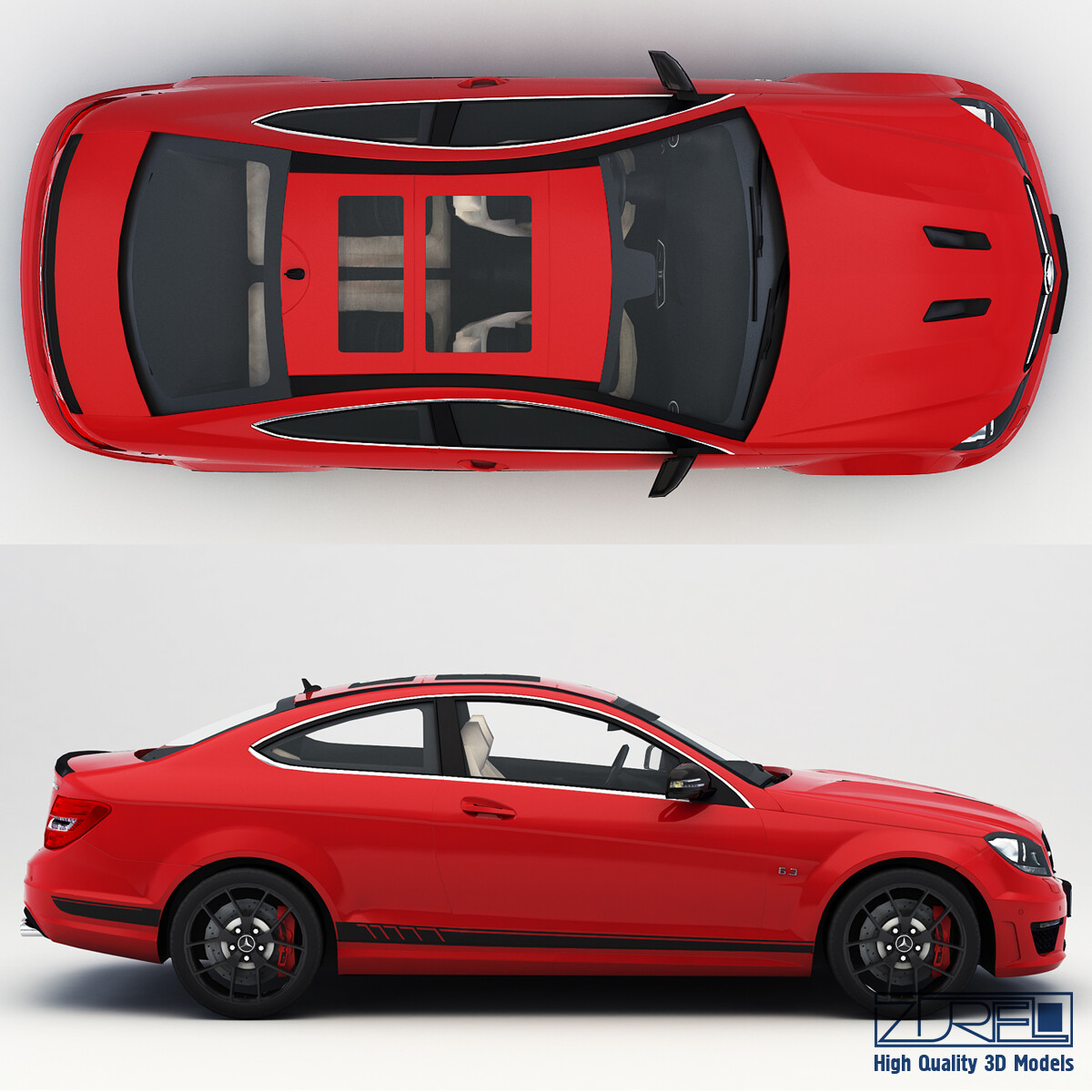 ArtStation - Mercedes-Benz C63 AMG Edition 507 | Resources