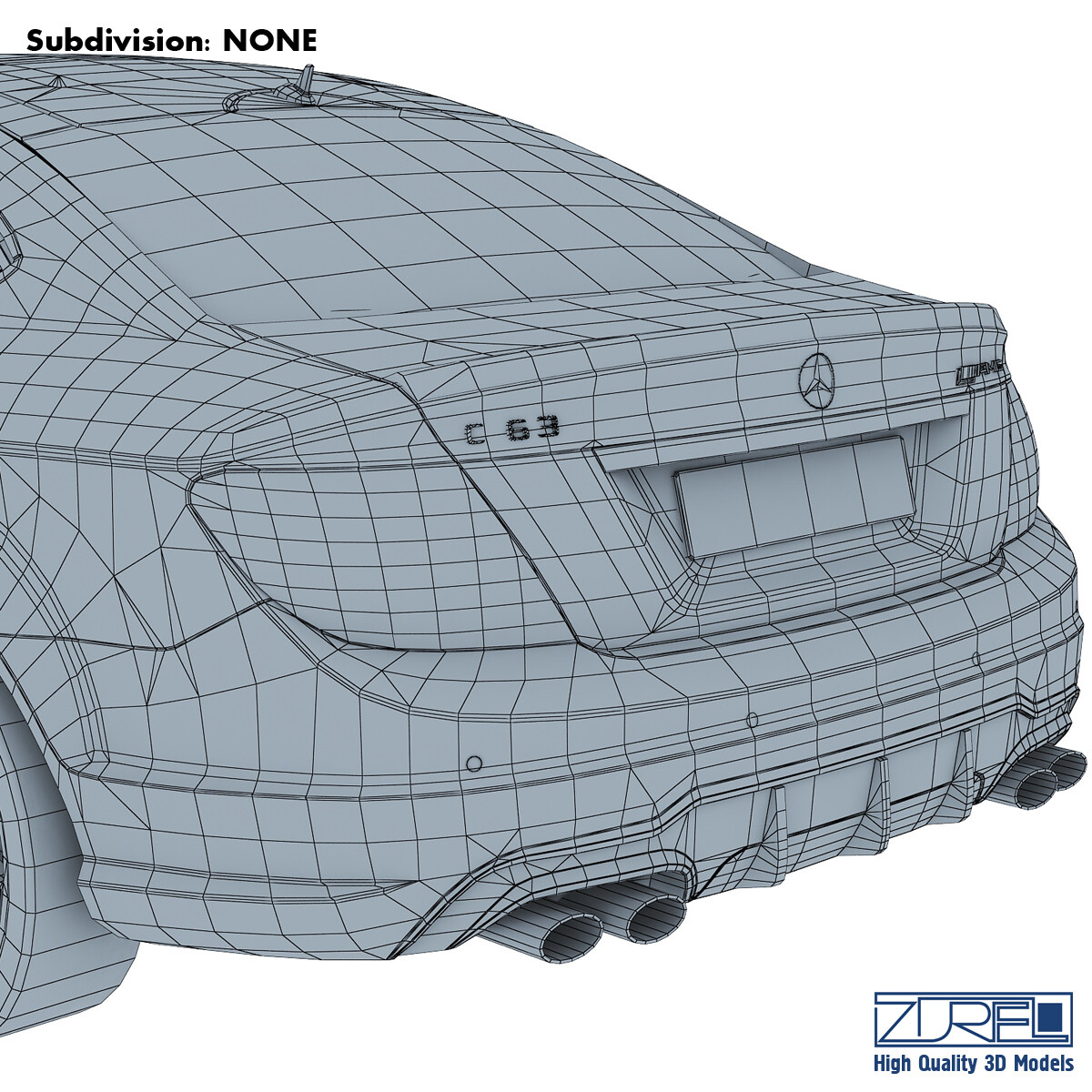 ArtStation - Mercedes-Benz C63 AMG Edition 507 | Resources