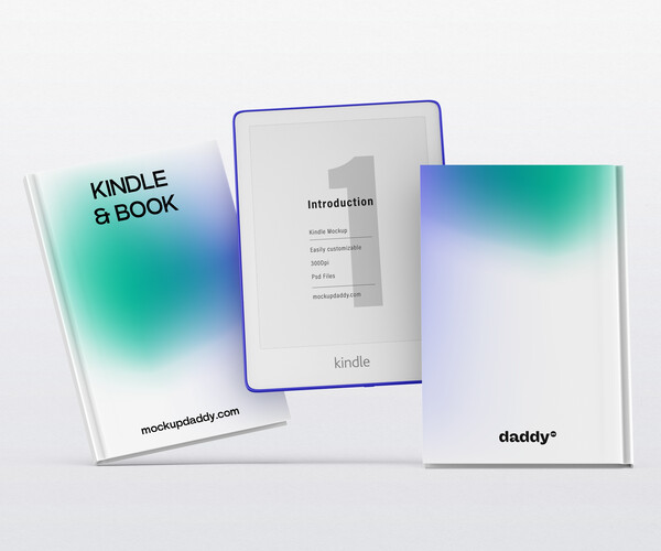 ArtStation - Kindle eBook Mockup | Resources