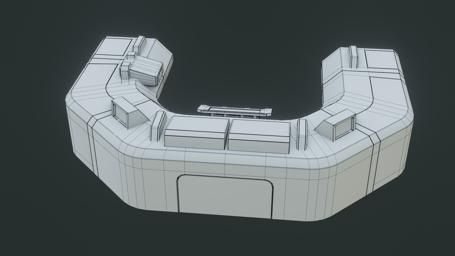 ArtStation - Sci-Fi Control Panel - Low poly - PBR - Game ready | Game ...