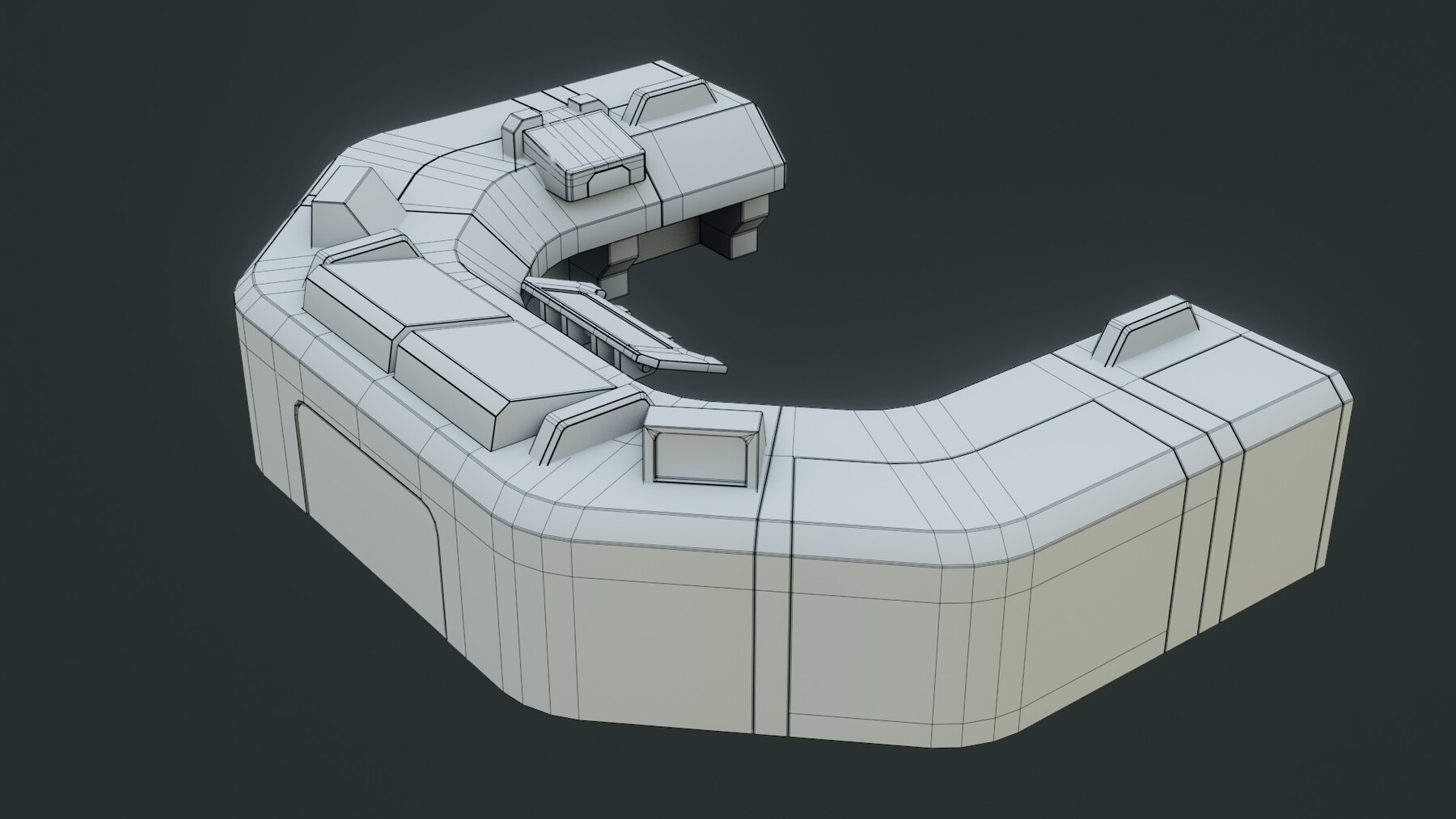 ArtStation - Sci-Fi Control Panel - Low poly - PBR - Game ready | Game ...