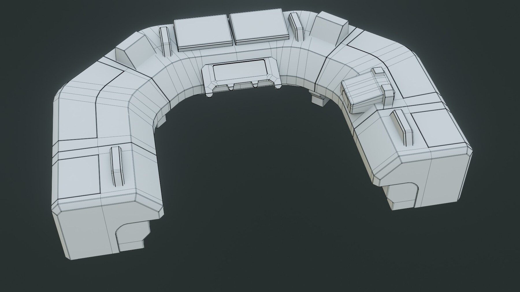 ArtStation - Sci-Fi Control Panel - Low poly - PBR - Game ready | Game ...
