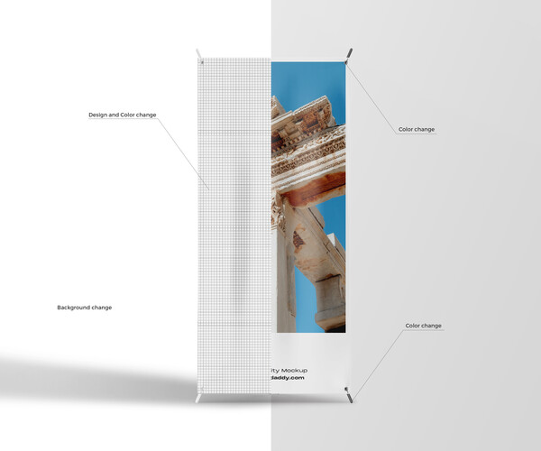 ArtStation - Standee X Mockup | Resources