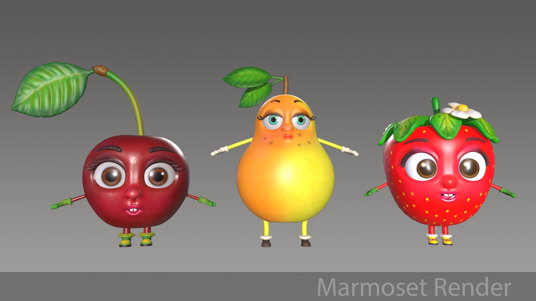 ArtStation - Fruit set | Game Assets