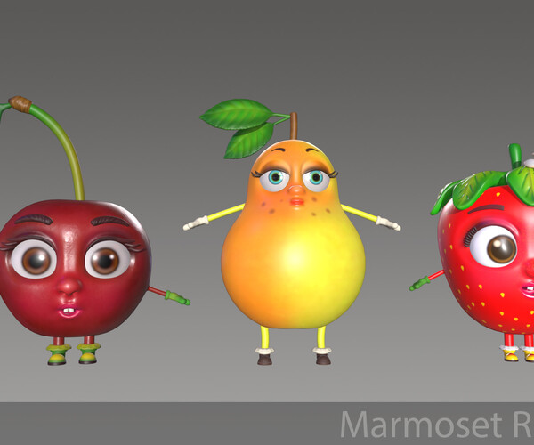 ArtStation - Fruit set | Game Assets