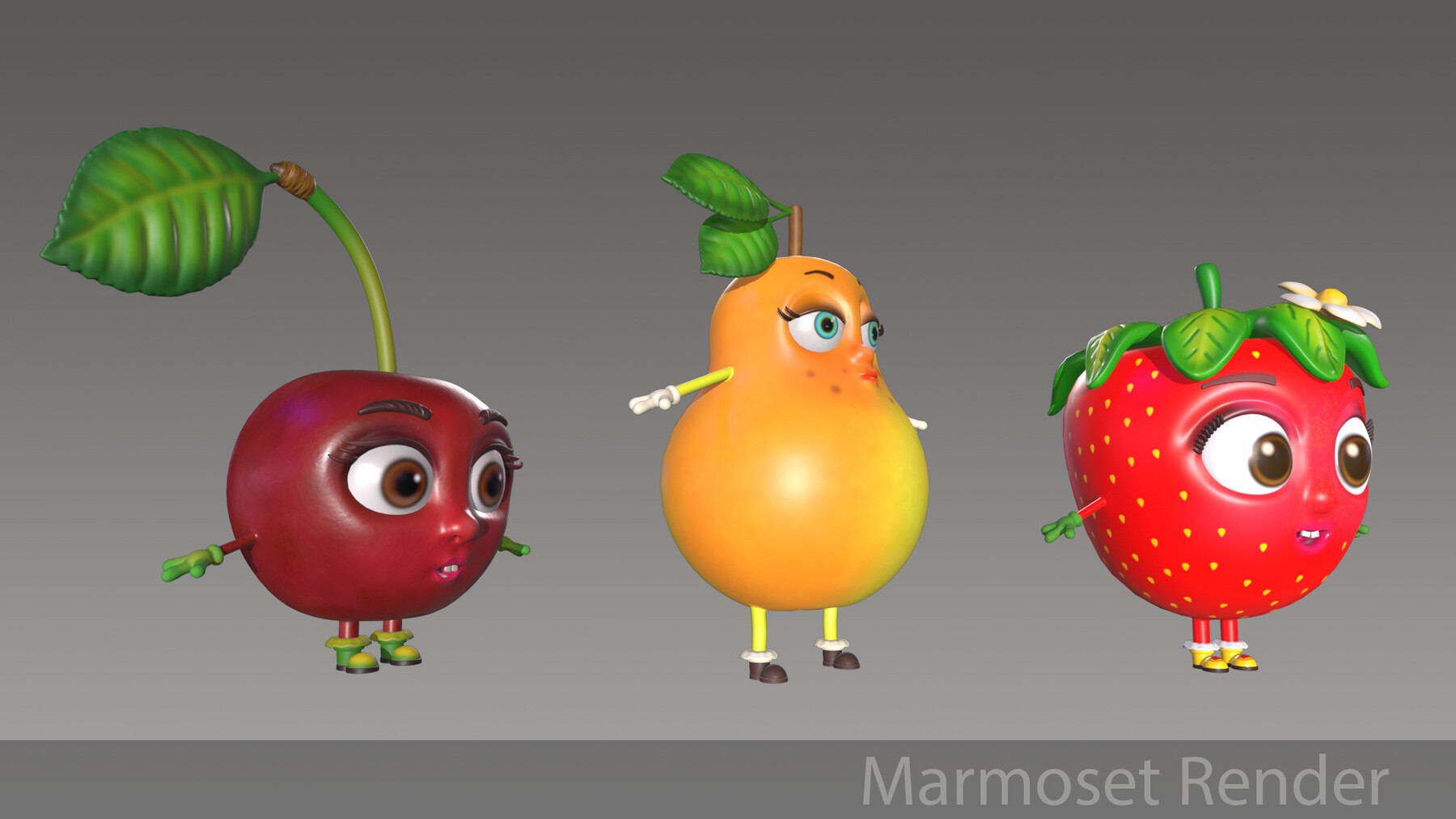 ArtStation - Fruit set | Game Assets