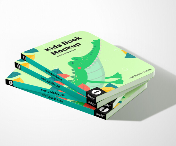 ArtStation - Rectangle Children's Book Mockup | Artworks