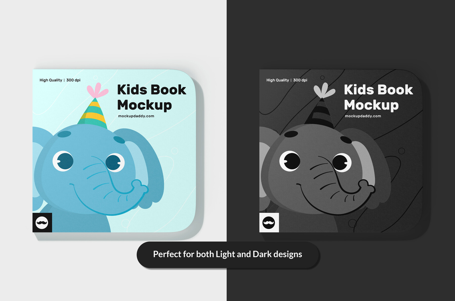 ArtStation - Square Kids Book Mockup | Artworks