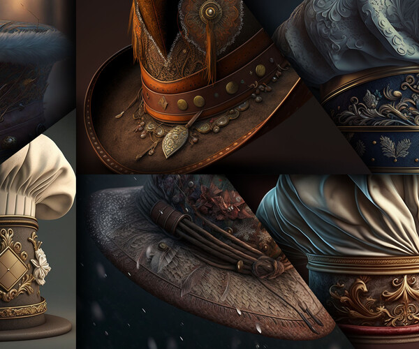 ArtStation - 168 HAT (More Than 8K Resolution) | Artworks