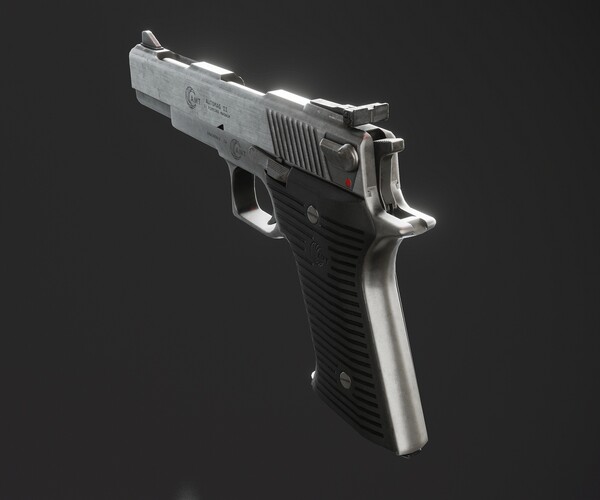 ArtStation - Automag series Pistols | Game Assets