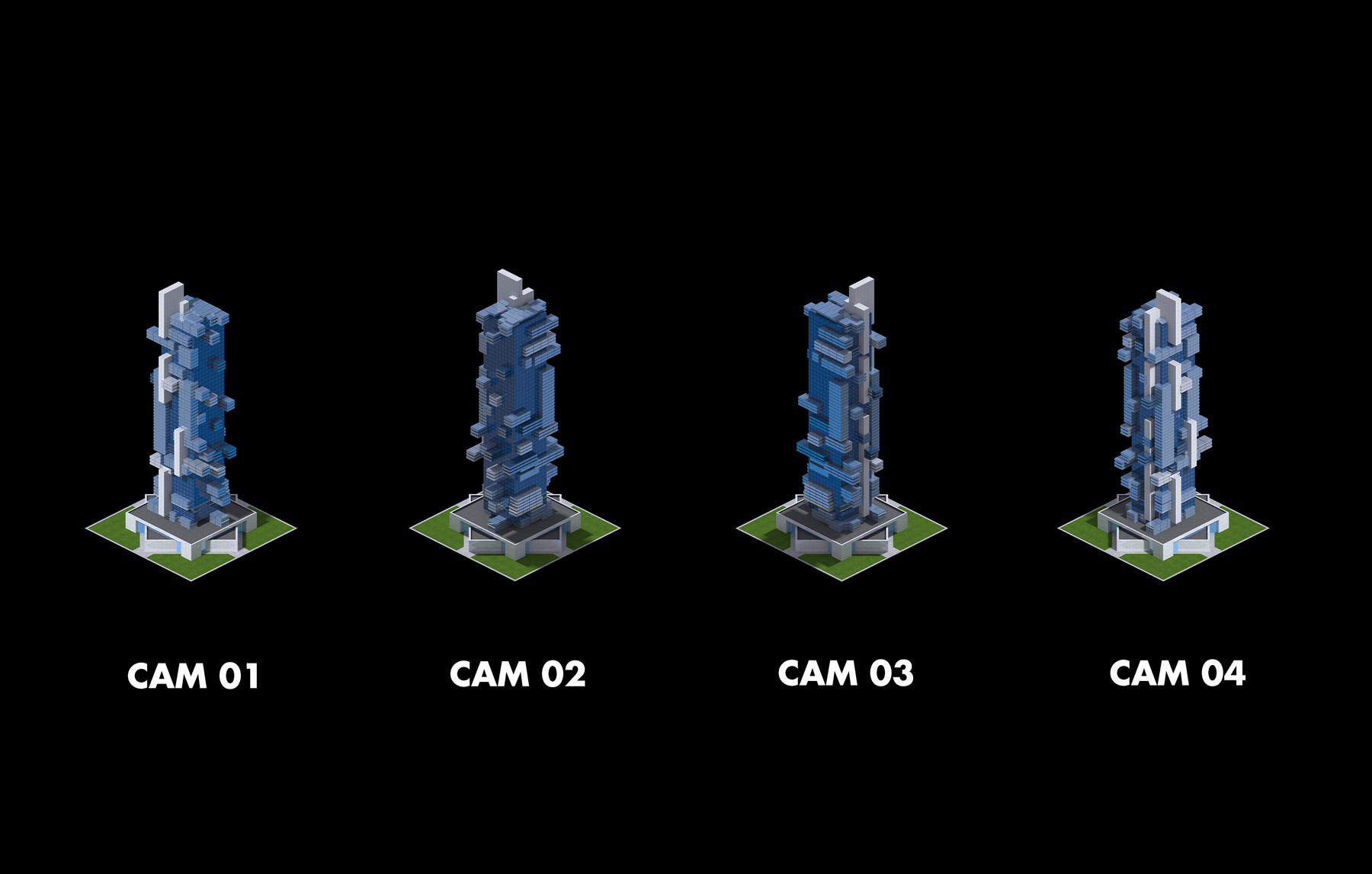 ArtStation - Architecture (Tile#0033, 1x1) – Dimetric Projection ...