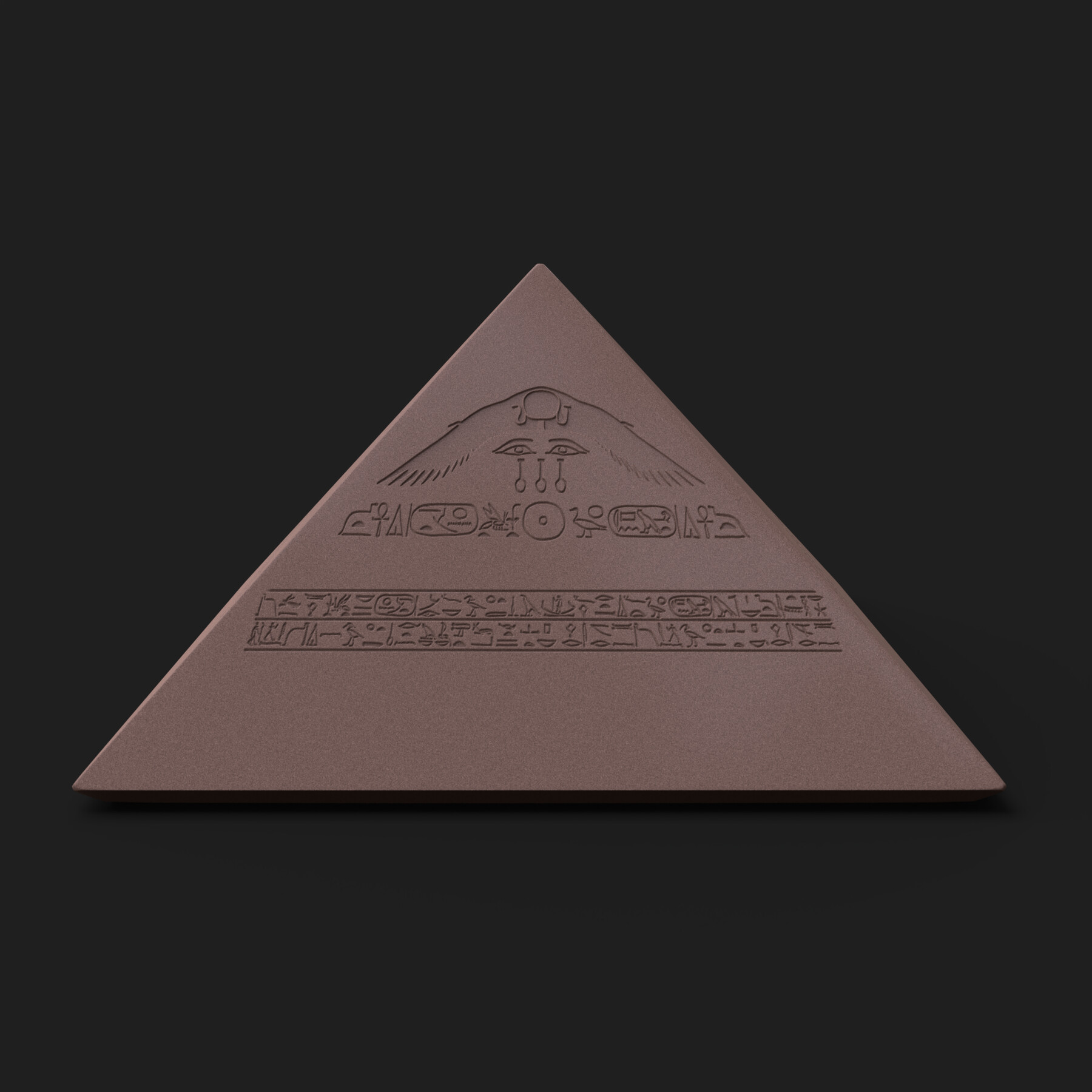 ArtStation - Benben stone - Pyramidion of Amenemhat III | Resources