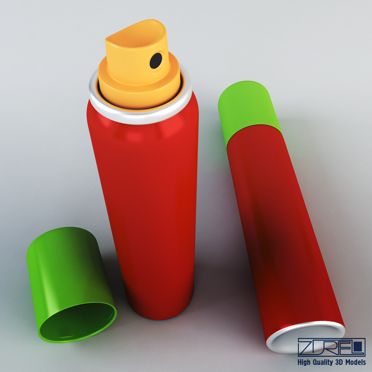 ArtStation - Spray Can 100ml V 2 | Resources