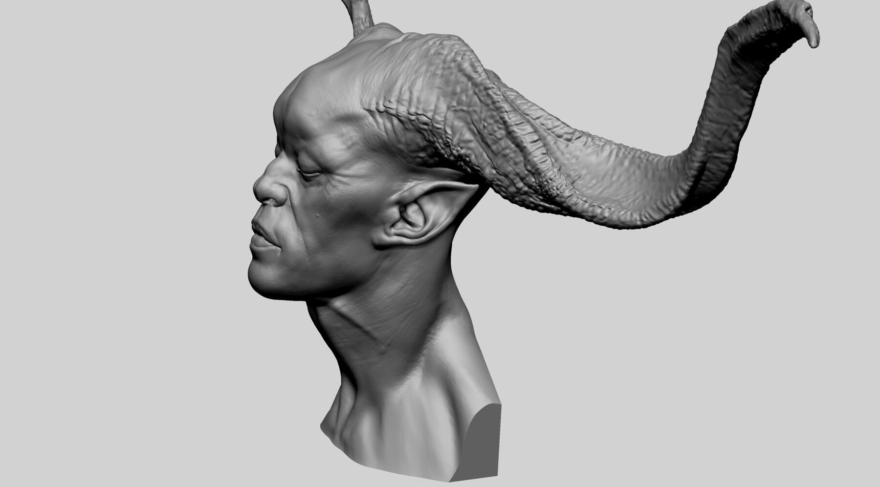 ArtStation - Creature Head Printable C | Resources