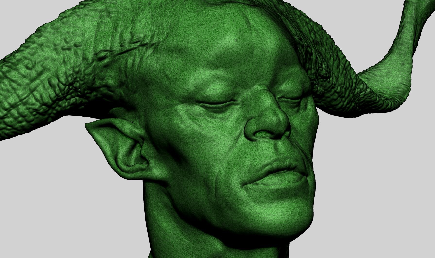 ArtStation - Creature Head Printable C | Resources