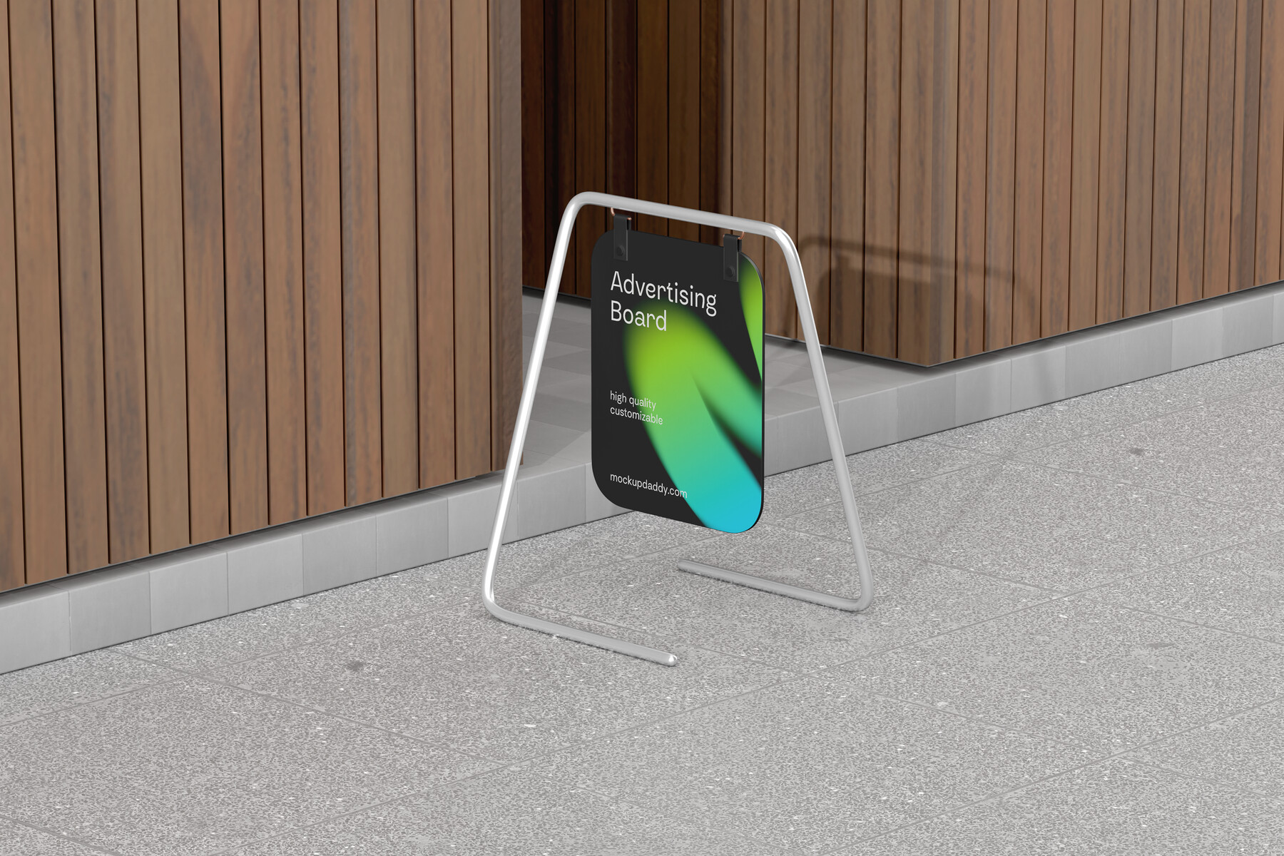 ArtStation - Folding Swing Sign Mockup | Artworks