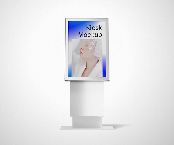 ArtStation - Information Kiosk Mockup | Artworks