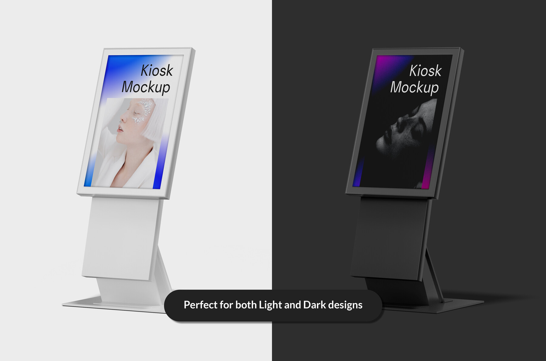 ArtStation - Information Kiosk Mockup | Artworks