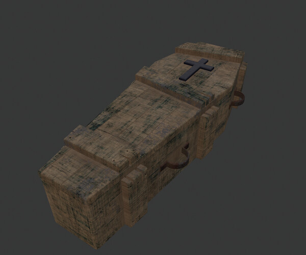 ArtStation - Coffin | Game Assets