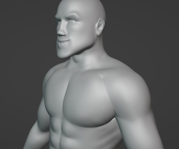 ArtStation - Giga Chad Base Model | Resources
