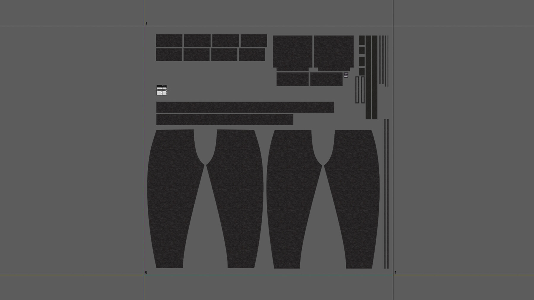 ArtStation - Pants #1 - Marvelous / CLO Project file | Game Assets
